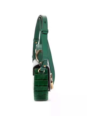 Chloé Mini C-plaque Tote Bag - Green