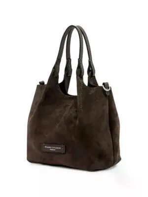 GIANNI CHIARINI Dua Suede Tote Bag