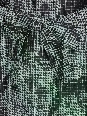 Henrik Vibskov Graphic Print Dolman Sleeve Dress