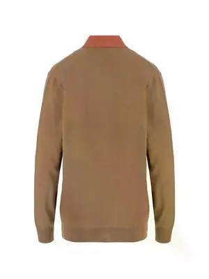 Valentino Garavani Bow-detail V-neck Sweater