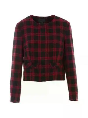 Pinko Tweed-check Jacket