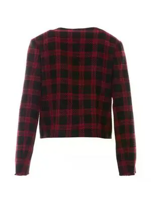Pinko Tweed-check Jacket