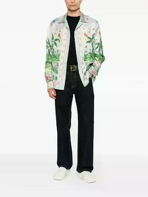 Casablanca Ladurée Tree-print Shirt