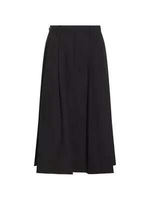 Brunello Cucinelli A-line Midi Skirt - Black