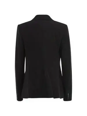 Max Mara Double-breasted Stretch-fabric Blazer