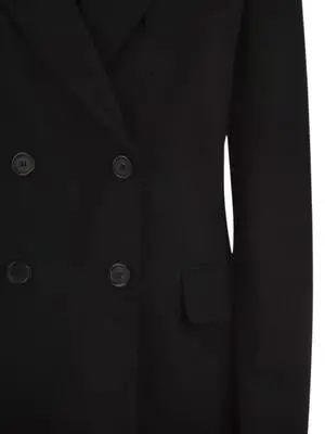 Max Mara Double-breasted Stretch-fabric Blazer