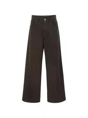 Brunello Cucinelli Monile-embellished Garment-dyed Jeans - Brown