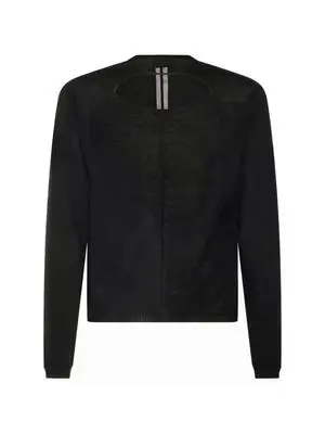 Rick Owens Cut-out Detail Sweater - Black