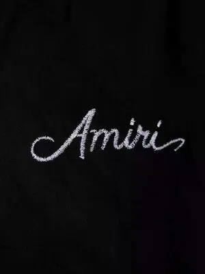 Amiri Logo-embroidered Bandana-patch Shirt