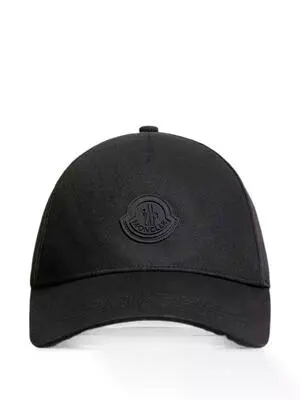 Moncler Logo-patch Baseball Cap - Black