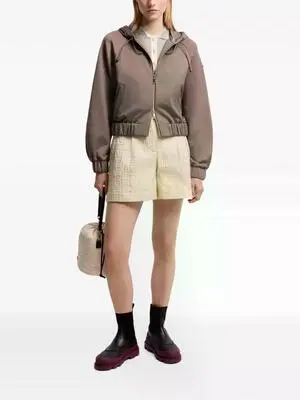 Moncler Logo-patch Zip-up Hoodie