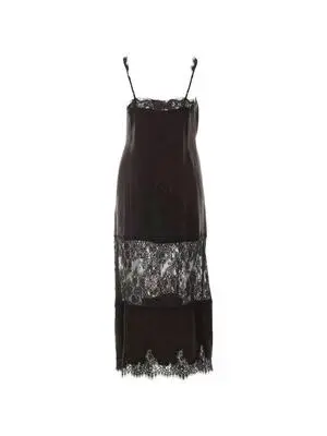 Pinko Aster Lace-panel Dress