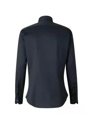 FRAY Spread-collar Button-up Shirt - Grey
