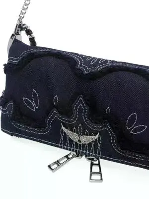 Zadig&Voltaire Mini Rock Denim Shoulder Bag