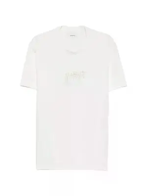 MARANT Logo-embroidered T-shirt - White