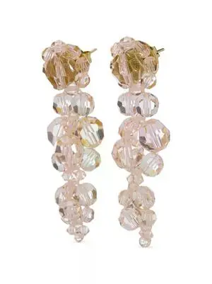 Simone Rocha Crystal Drop Earrings