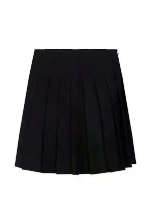 MAISON MARGIELA Pleated Raw-cut Mini Skirt