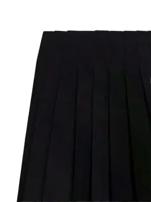 MAISON MARGIELA Pleated Raw-cut Mini Skirt