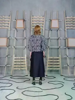Henrik Vibskov Blanket Midi Skirt