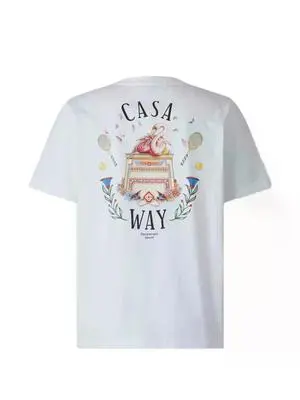 Casablanca Graphic-print Cotton T-shirt
