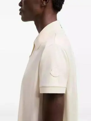 Moncler Logo-patch Polo Shirt