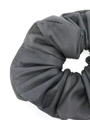 MANOKHI Leather Scrunchie