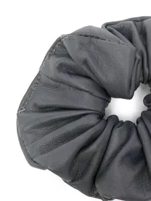 MANOKHI Leather Scrunchie