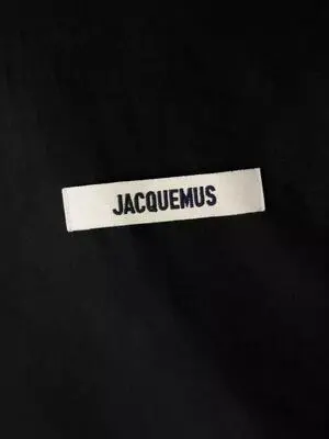 Jacquemus Logo-patch Quarter-zip Sweater