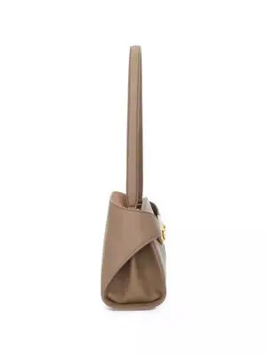 FERRAGAMO Gancini Leather Shoulder Bag