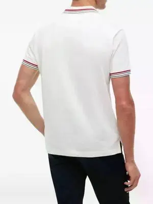 Tommy Hilfiger Logo-detail Polo Shirt - White