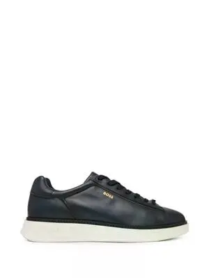 BOSS Logo-print Sneakers - Blue