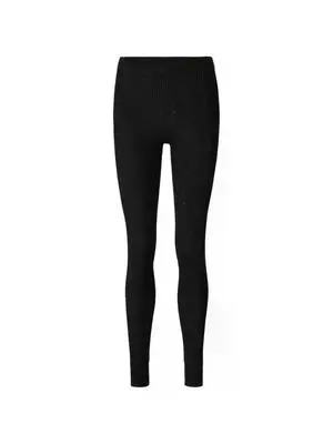 TOM FORD Sequin-embellished Ribbed Knit Trousers - Black