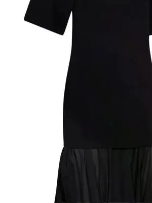 TOTEME Asymmetric Pleated Dress