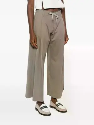 Brunello Cucinelli Drawstring Pleated Trousers