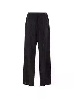 Brunello Cucinelli Pinstripe Sequin-embellished Trousers
