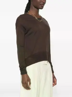 Closed Fine-knit Long-sleeve Sweater