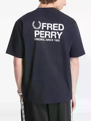 Fred Perry Logo-print Cotton T-shirt