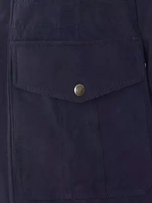 Brunello Cucinelli Shearling-collar Multi-pocket Jacket