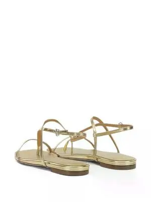 AeydĒ Ella Flat Leather Sandals