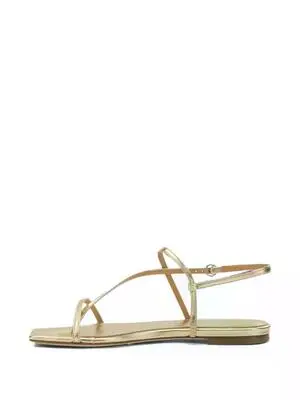 AeydĒ Ella Flat Leather Sandals