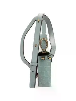 Chloé Crocodile-effect Cross Body Bag - Blue
