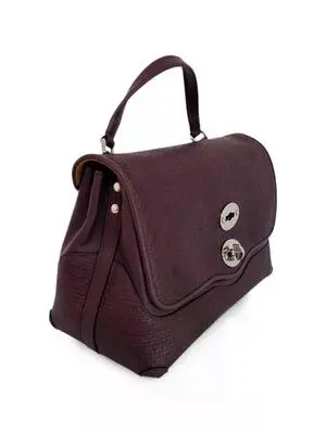 ZANELLATO Small Postina Textured-finish Tote Bag
