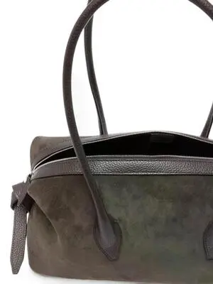 Yuzefi Brioche Duffle Shoulder Bag - Brown