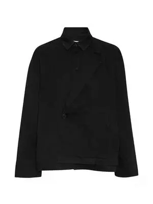 Henrik Vibskov Asymmetric Layered Jacket - Black