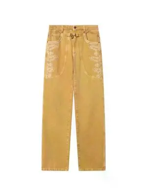 MARANT ETOILE Elna Pants - Yellow