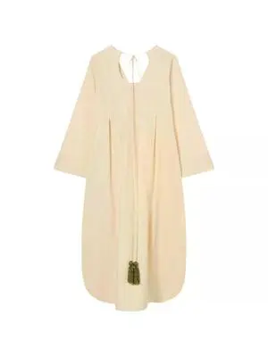 La DoubleJ Embroidered Twin Flame Dress