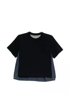 Sacai Denim X Cotton T-shirt