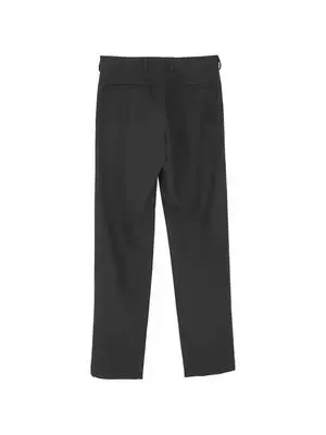 RIER Tourbe Rustic Fitted Virgin-wool Trousers
