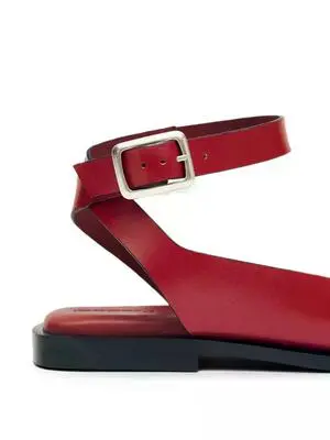 ALOHAS Tebas Buckle-fastening Toe-strap Flat Sandals