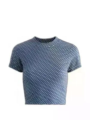 Kith Monogram Sheer T-shirt - Blue